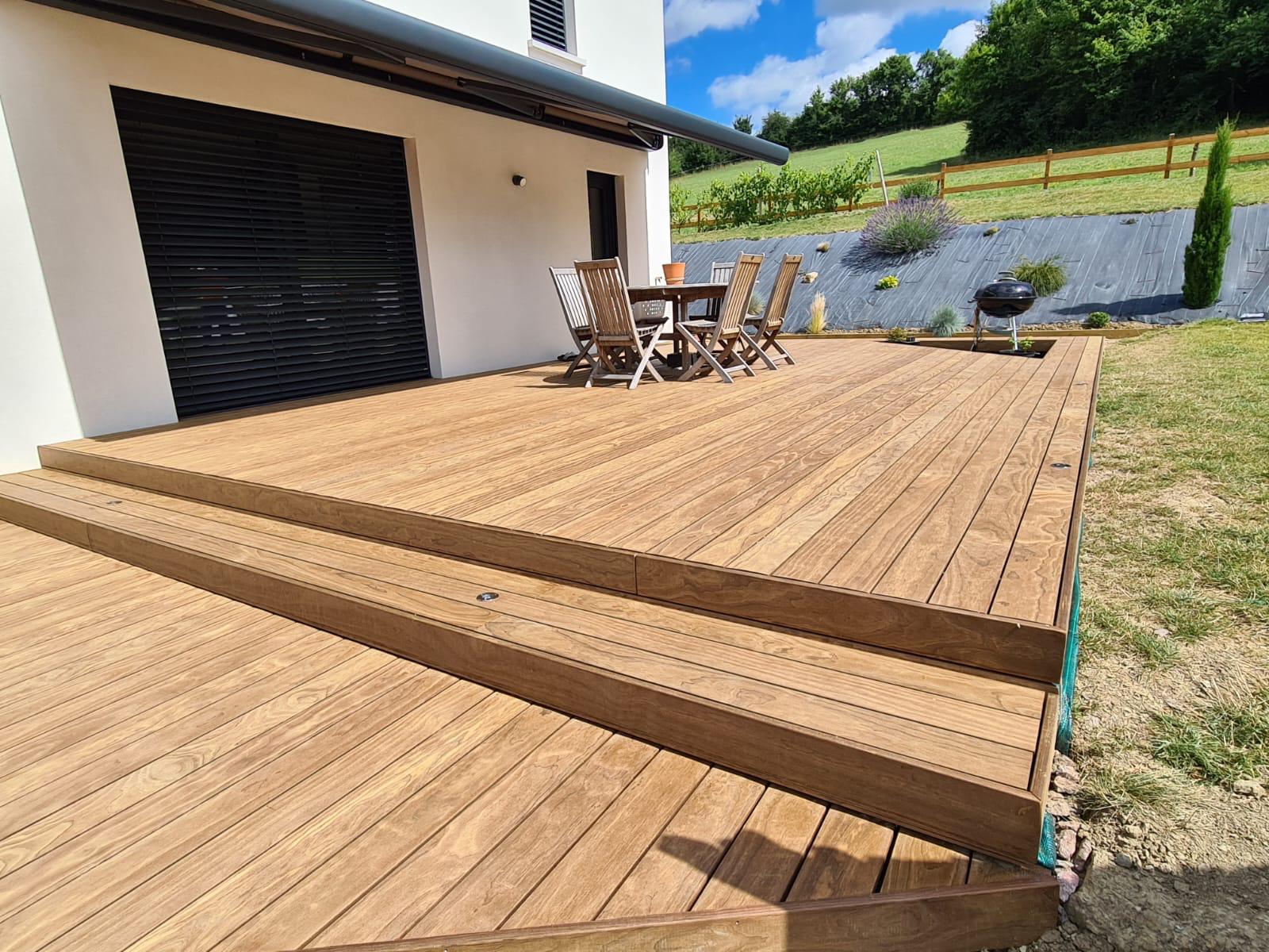 Terrasse En Bois De Kebony Niederbronn Les Bains 67 Latelier Bosquet